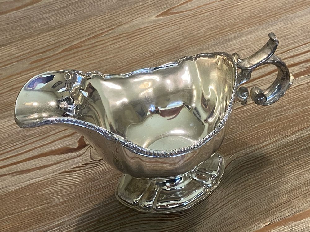 Schöne versilberte Saucière | Kaufen auf Ricardo