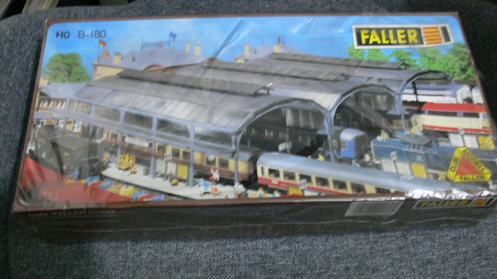 Faller H0 Bausatz B-180 Bahnhofshalle (Neu (gemäss Beschreibung)) in ...