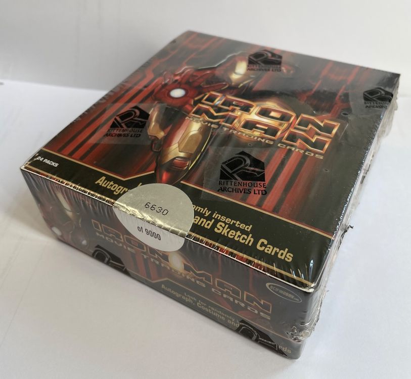 IRON MAN MOVIE TRADING CARDS 24 PACKS, RITTENHOUSE ARCHIVES (Neu und ...