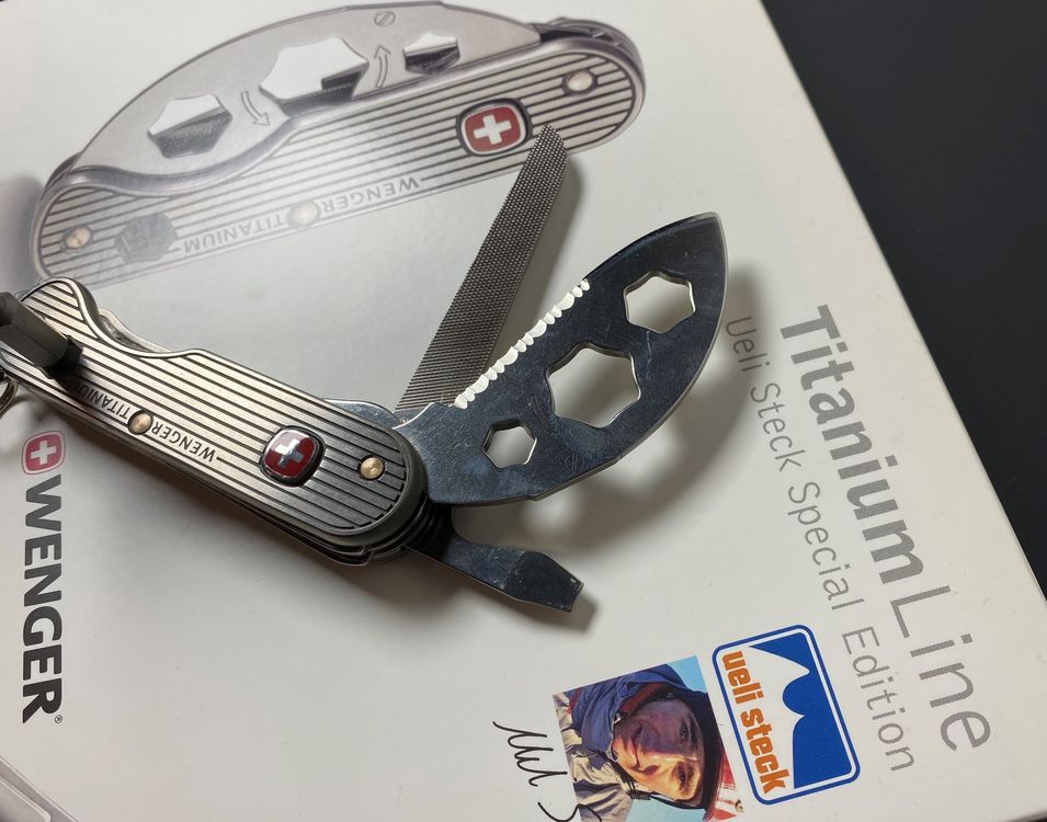 Wenger Titanium Line Ueli Steck Taschenmesser | Kaufen auf Ricardo