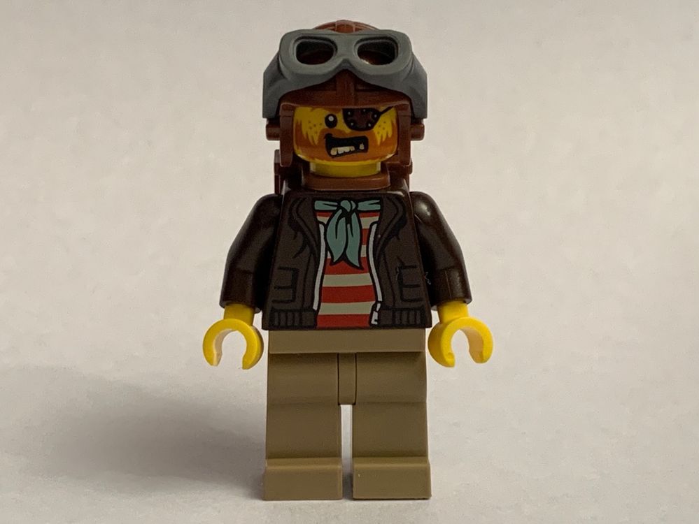 Lego Chuck D. Goldberg - Stuntz Driver Figur BRANDNEU! (Neu (gemäss ...