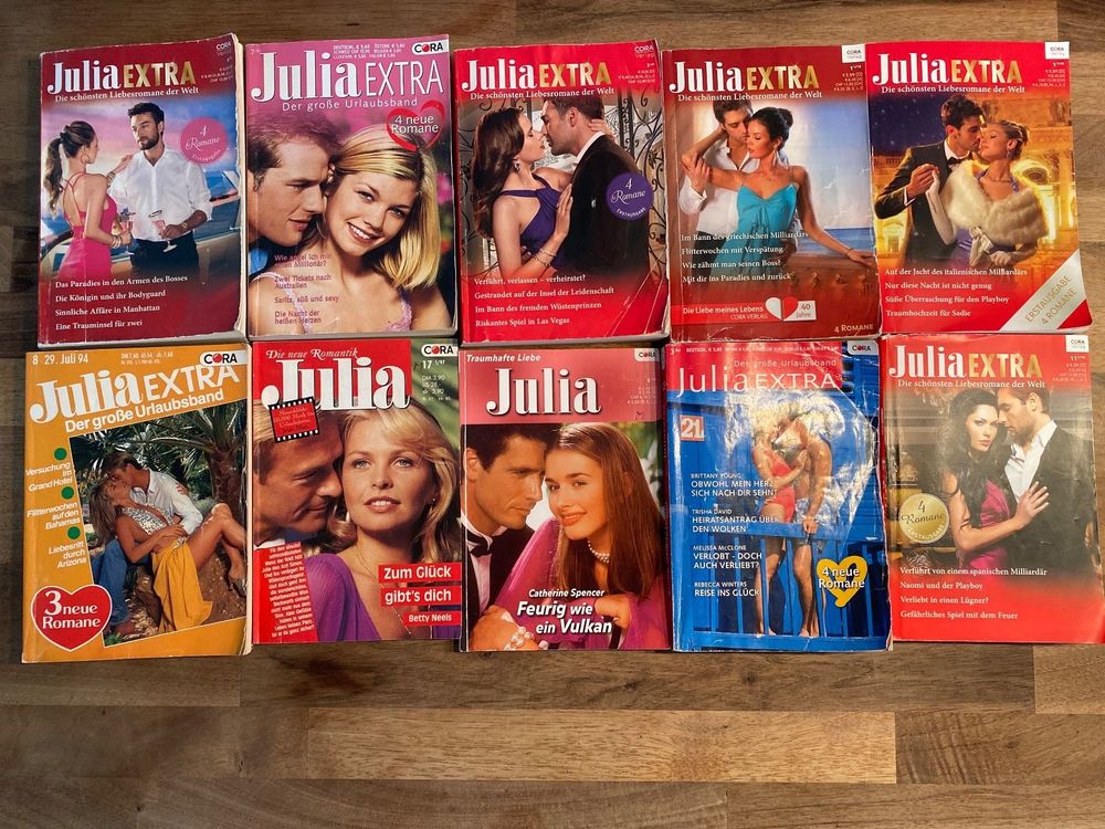 33 Liebensromane Julia (Gebraucht) in Malters für CHF 40 – mit ...