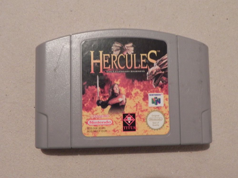 Nintendo 64 Game Modul Hercules N64 Action | Kaufen auf Ricardo