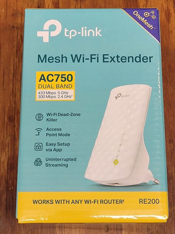 TP Link Mesh WiFi Extender AC 750 | Kaufen auf Ricardo