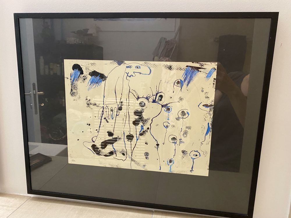 aquarelle von oler signiert mit rahmen (Gebraucht) in Mels für CHF 60 – mit Lieferung auf ...