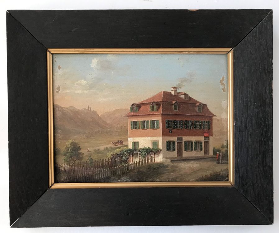 Tableau à l’huile 19 ème Alfons Spring 1843-1908 (Gebraucht) in Penthaz ...