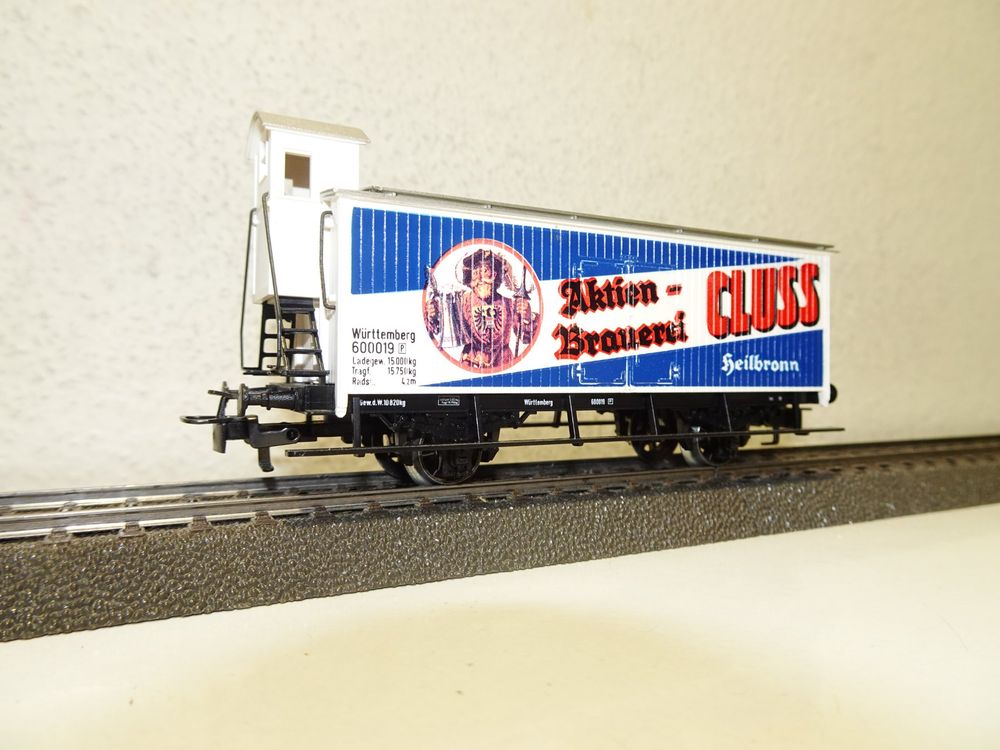 Märklin Güterwagen Aktien Brauerei Cluss Bierwagen HO (8) (Gebraucht ...