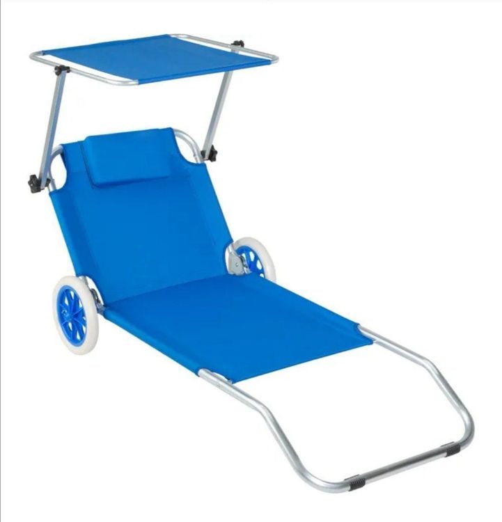 Schãne Strandliege Mit Rollen Decathlon Ebenbild