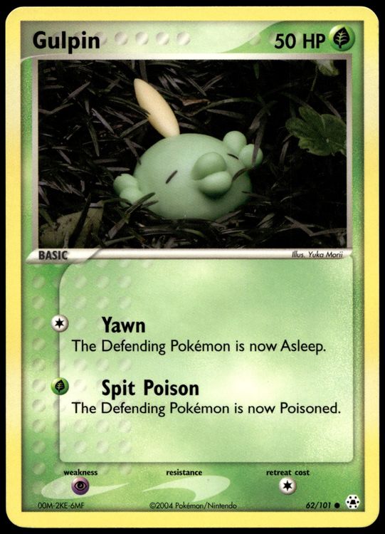 Gulpin 62/101 Pokémon EX Hidden Legends (Neu (gemäss Beschreibung)) in ...