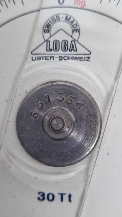 Rechenscheibe LOGA Uster Modell 30 Tt | Kaufen auf Ricardo