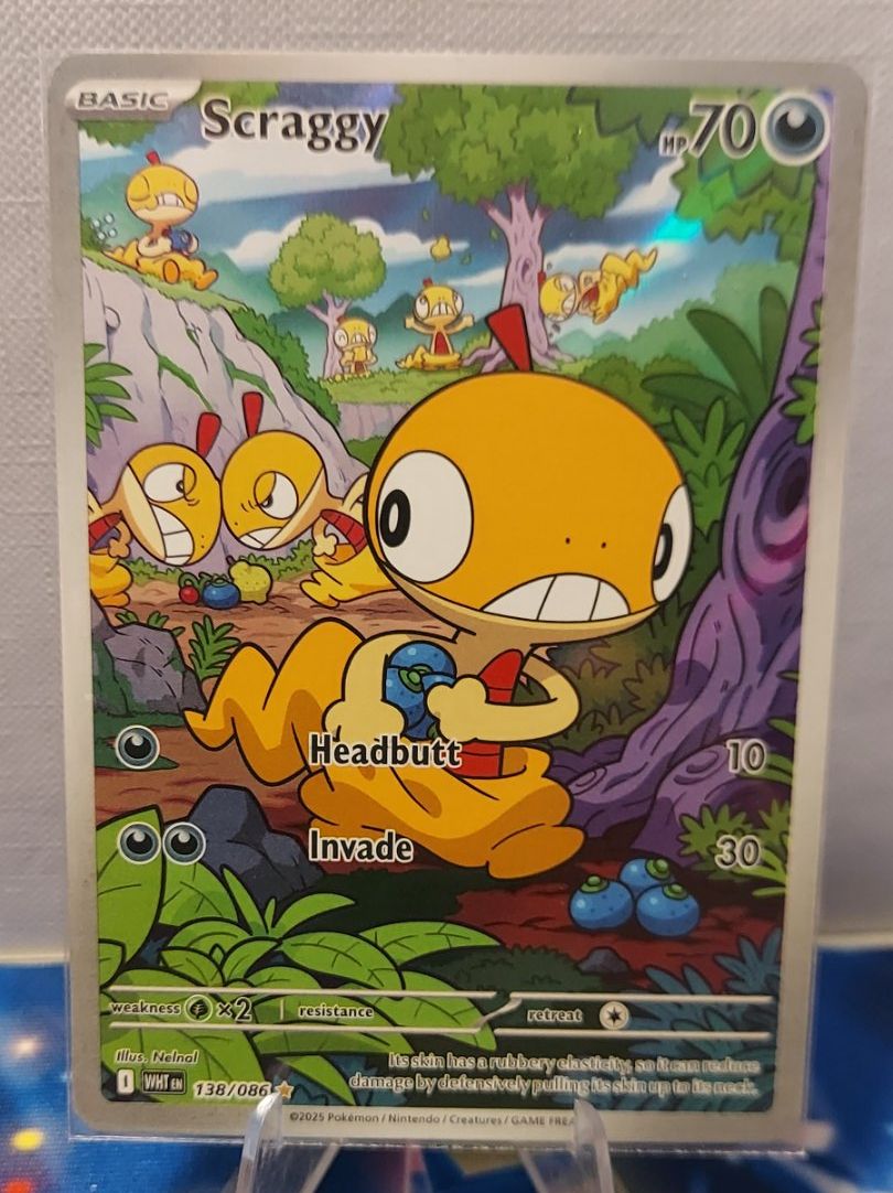 Carte Pokémon Scraggy 138/086 (Neuf (Voir description)) à Val-d'Illiez ...