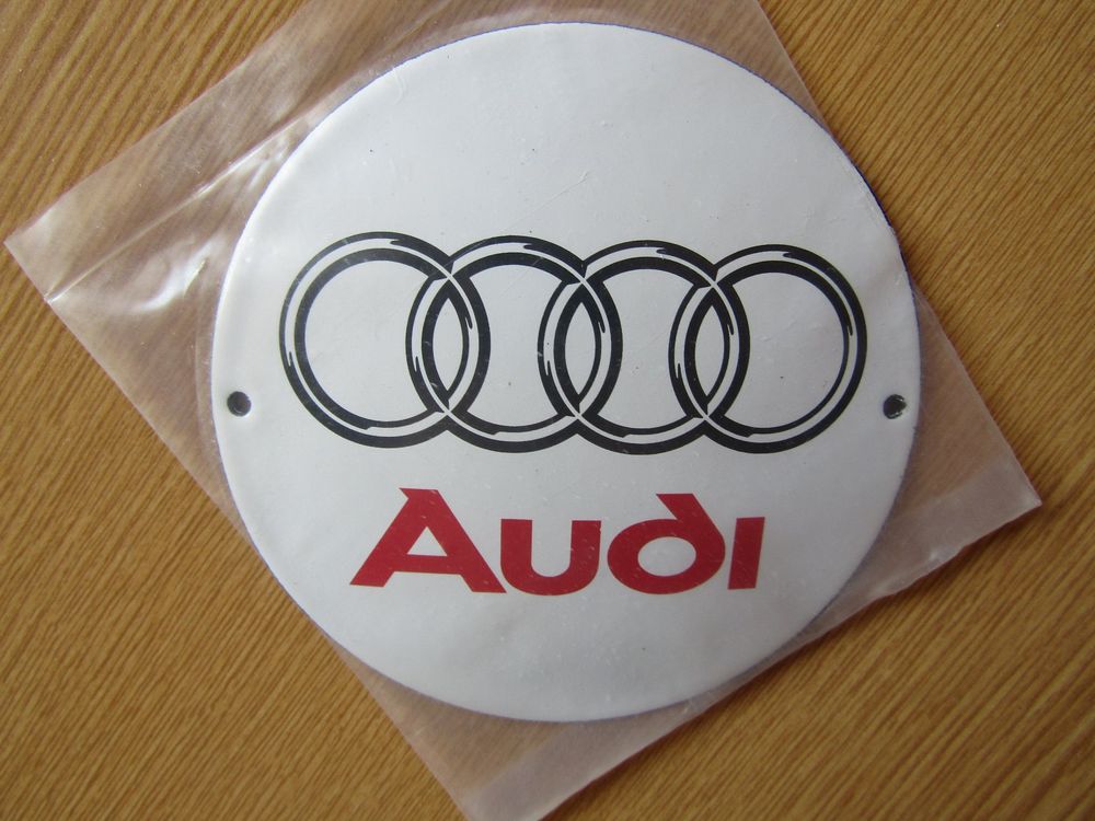 Emaille - Schild Audi (Neu (gemäss Beschreibung)) in Wädenswil für CHF ...
