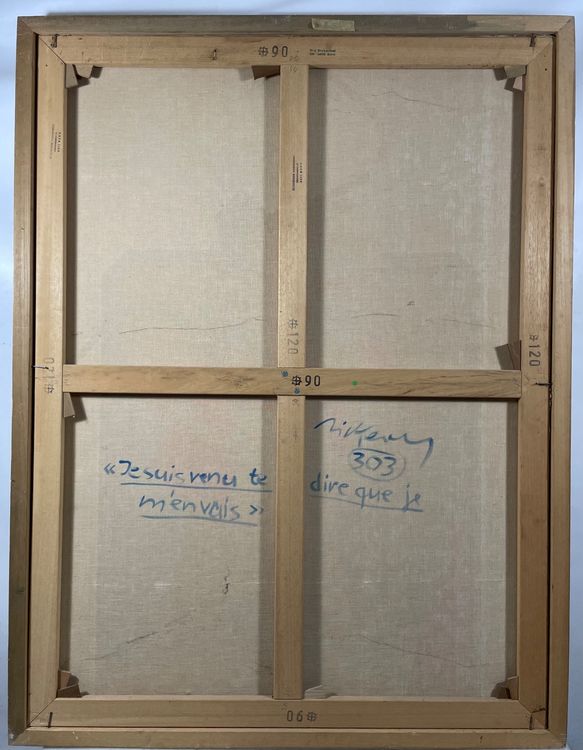 Urs Dickerhof (1941) grosses Gemälde (Gebraucht) in Root für CHF 545 – mit Lieferung auf Ricardo ...