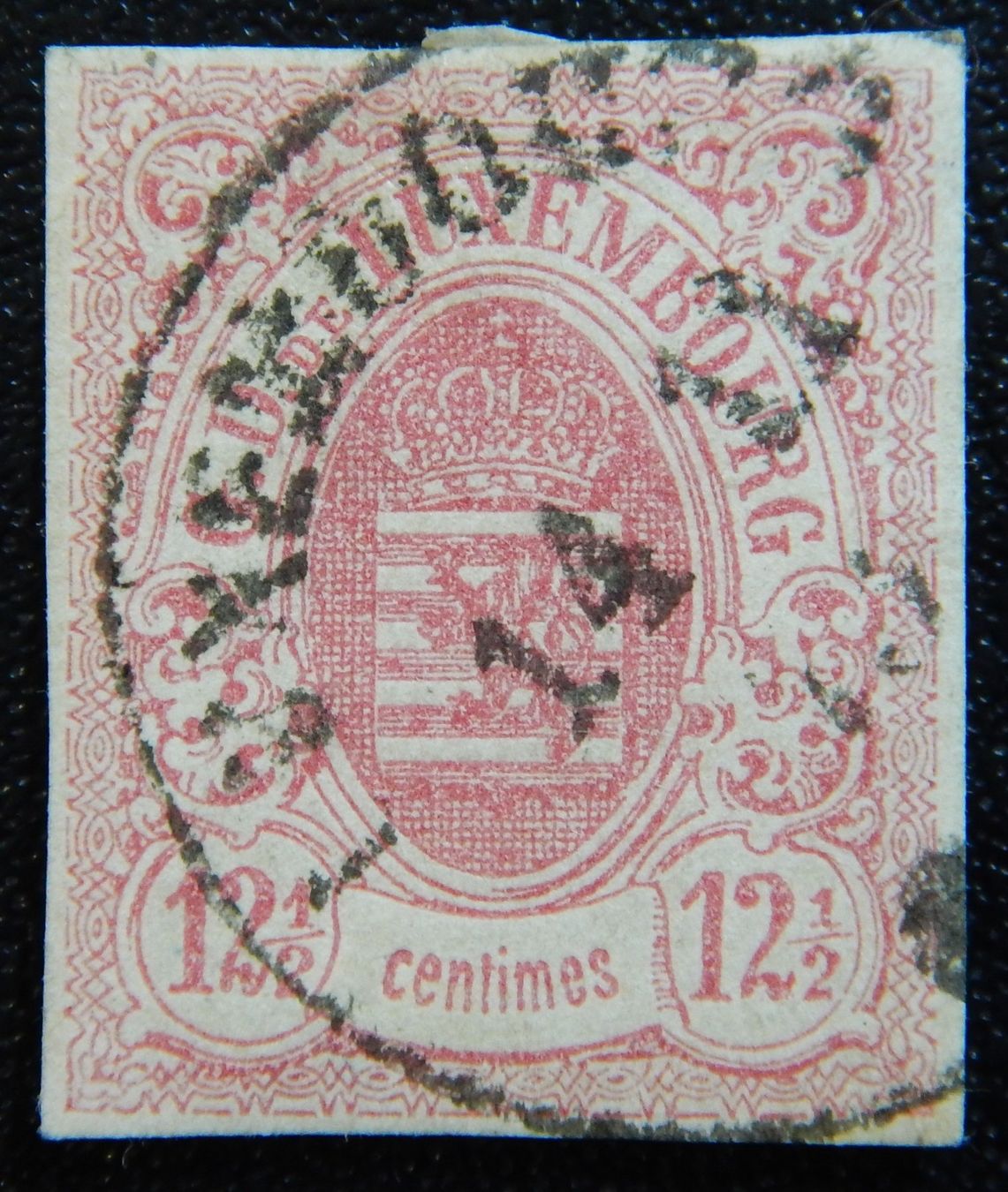 Luxemburg Kat. 7 gest. 1859 Kat. 200 Euro sign. (Gebraucht) in Zürich ...