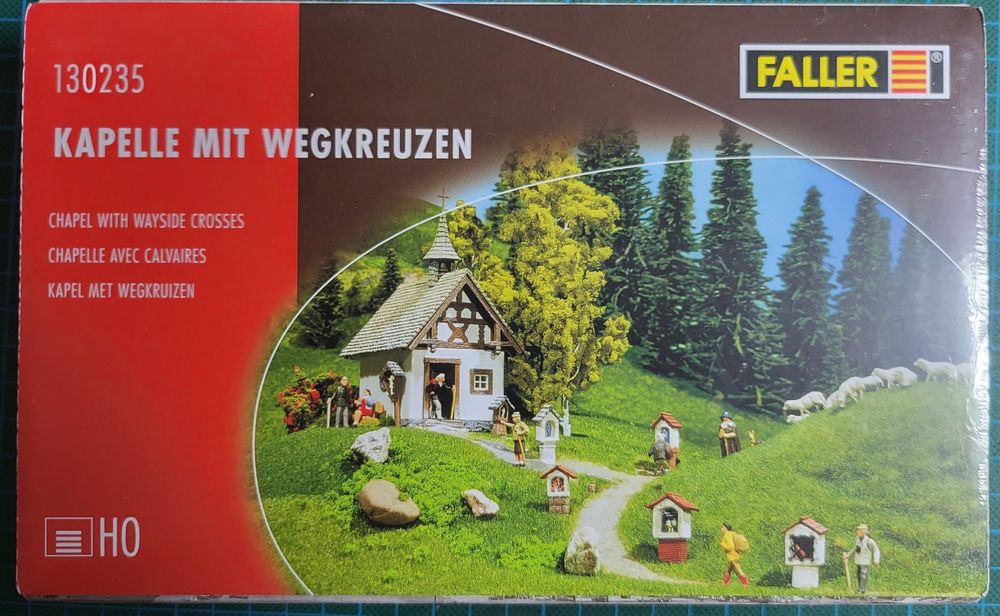 Faller 130285 "Kapelle mit Wegkreuzer" (Neu und originalverpackt) in ...