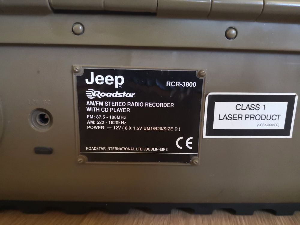 Jeep Boombox Musikbox Radio (Gebraucht) in für CHF 50 – nur Abholung ...