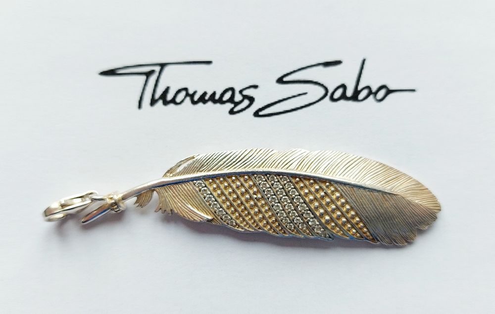 Thomas Sabo grosse Feder Silber 925 (Gebraucht) in Saland für CHF 65 ...