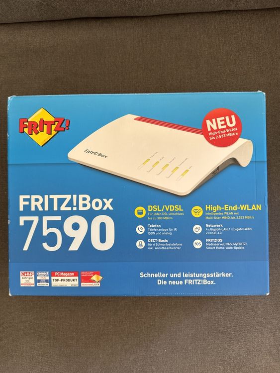 Fritzbox 7590 (Gebraucht) in Zürich für CHF 82 – mit Lieferung auf ...