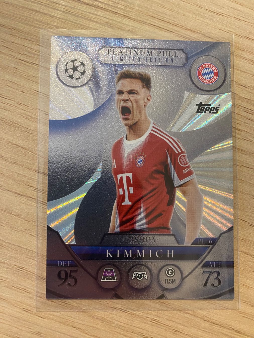 Topps Match Attax 25/26 Platinum Pull Kimmich Pl 6 (Neu (gemäss ...
