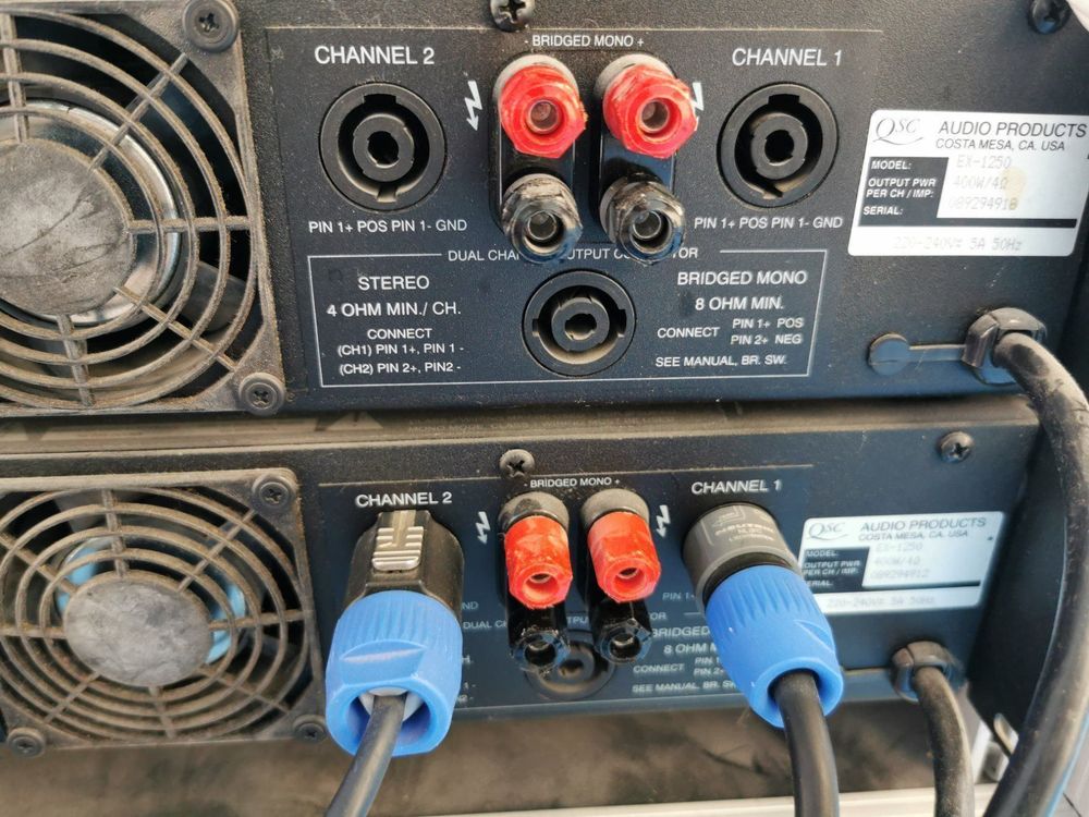 QSC Amplifier EX1250 im Flightcase | Kaufen auf Ricardo