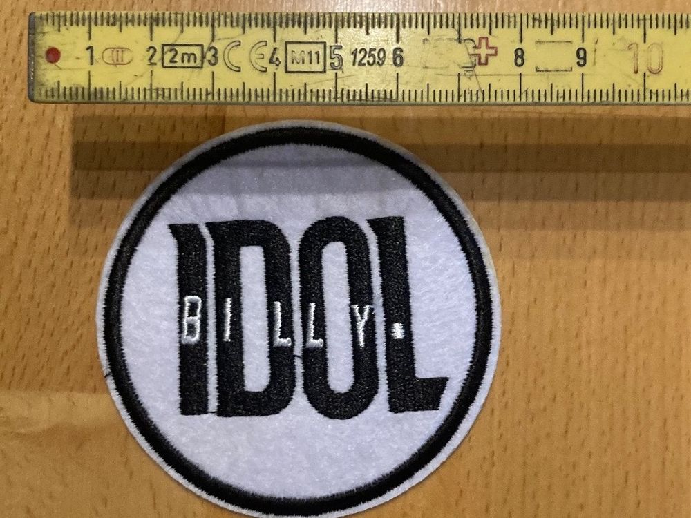 Billy Idol Patch Sticker Aufnäher Metal Rock Band | Kaufen auf Ricardo