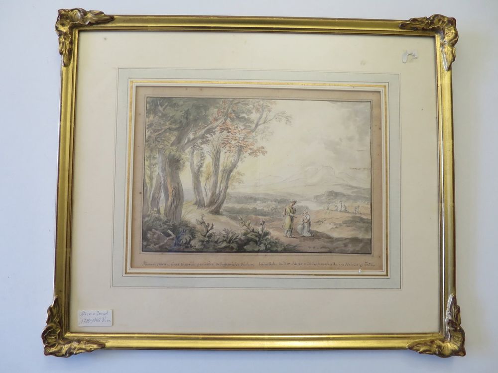 Aquarell-Skizze von Joseph Mösner aus Wien Nr. 144 (Gebraucht) in ...