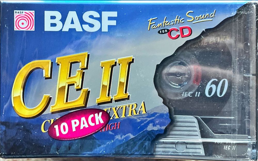 BASF Chrome Extra CE II 60 Min. Audiokassette | Kaufen auf Ricardo