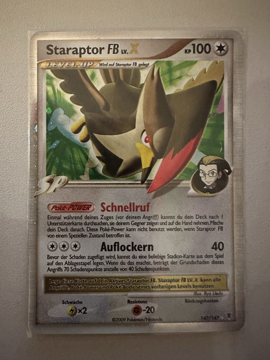 Staraptor FB LV.X 147/147 Pokémon Ultimative Sieger (Neu (gemäss ...