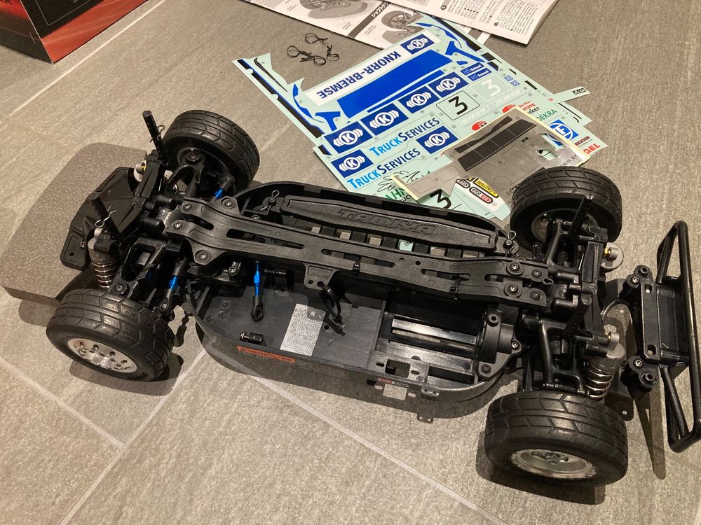 Tamiya TT01 Euro Racing Truck Team Hahn Man Tgs mit Tuning | Kaufen auf ...