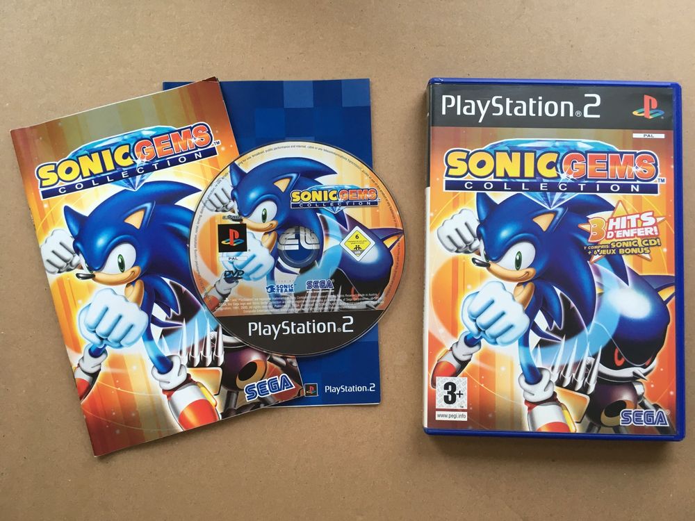 Sonic Gems Collection für Playstation 2 (Fra) (Gebraucht) in St.Gallen für CHF 9 – mit Lieferung ...