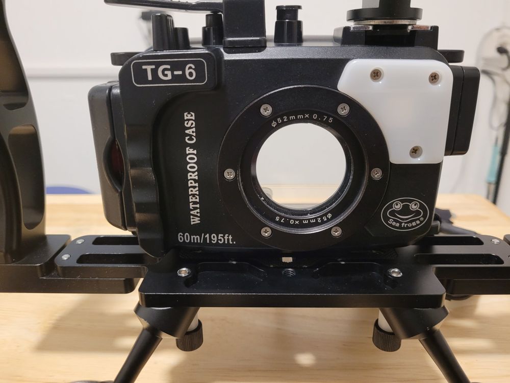 Olympus TG6 mit Unterwassergehäuse und viel Zubehör (Gebraucht) in ...