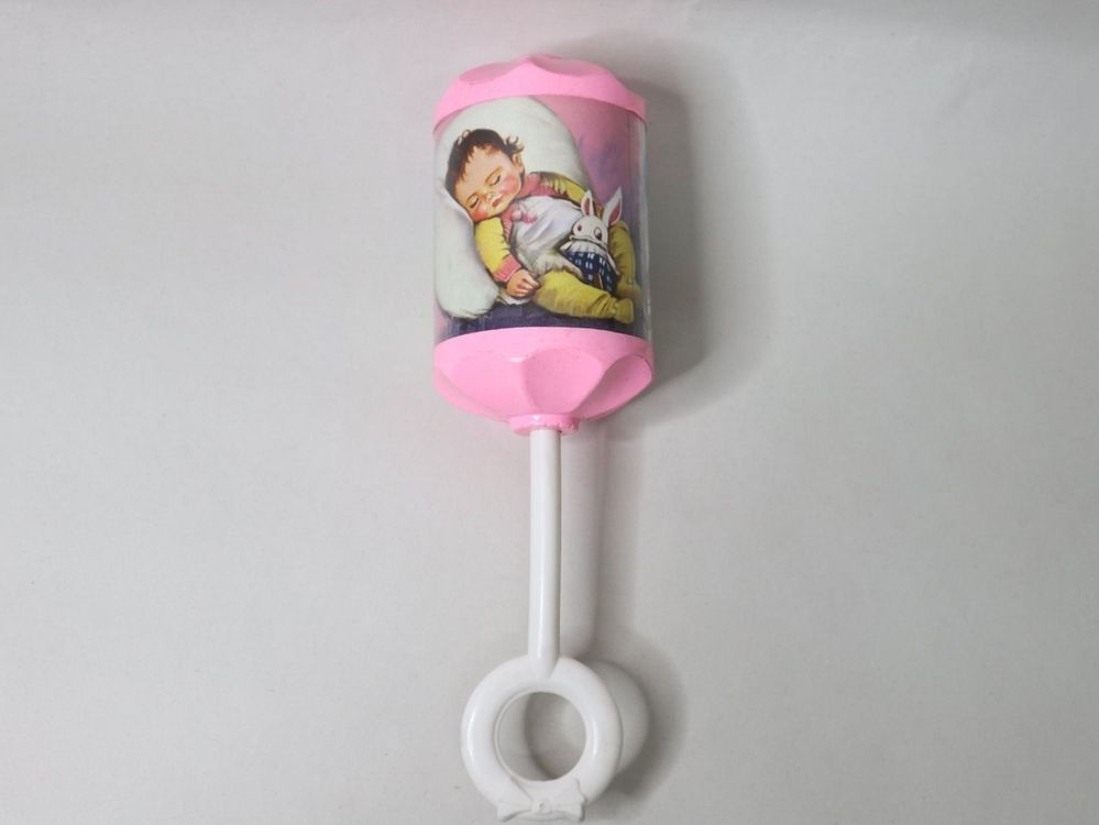 vintage Baby Rassel mit Glockenton made in Japan unbespielt (Neu ...