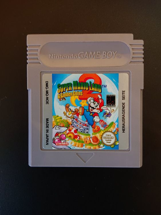 Nintendo Gameboy GB - Super Mario Land 2 6 Golden Coin Modul (Gebraucht ...