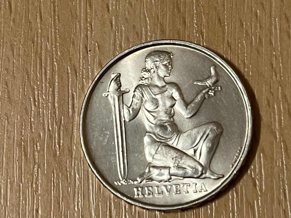 Gedenkmünzen 5 Franken 1936 Silber (unz) | Kaufen auf Ricardo