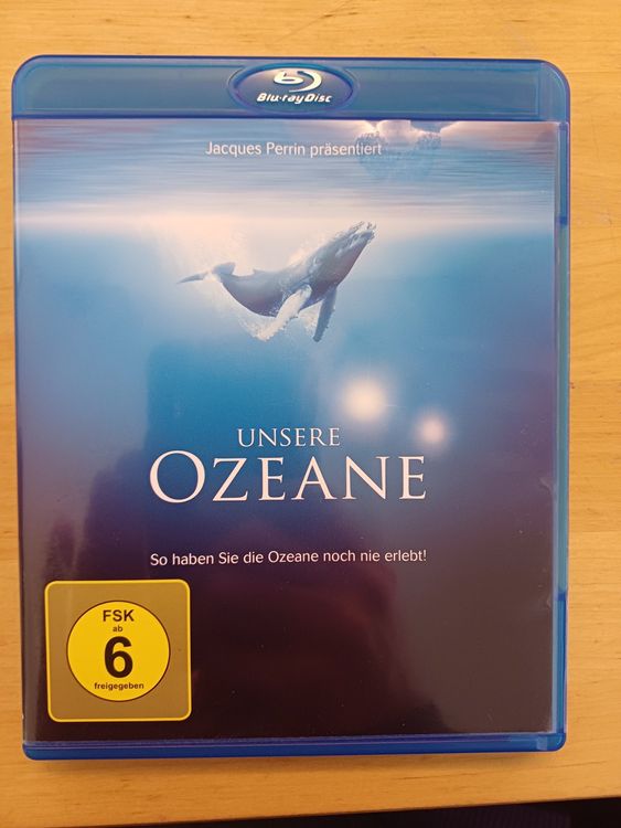 Blu-ray "UNSERE OZENE" Jacques Perrin Doku Meerestiere (Gebraucht) in Schwarzenegg für CHF 0.5 ...