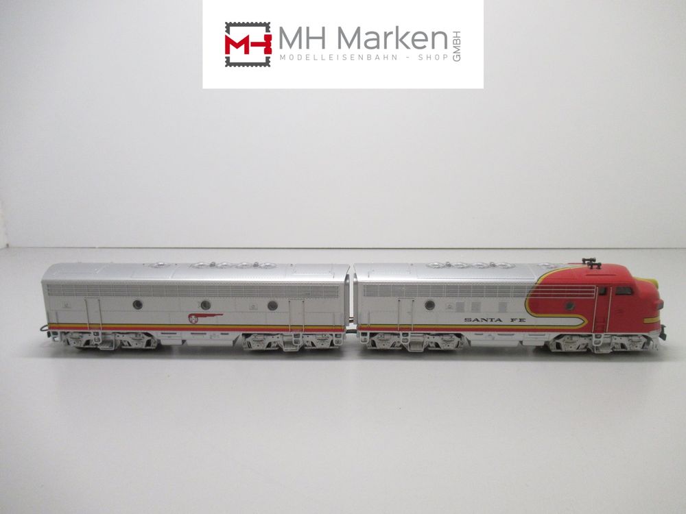 Märklin 37622 Lok EMD F7 "Santa Fe" AC Digital mit Sound H0 (Gebraucht ...