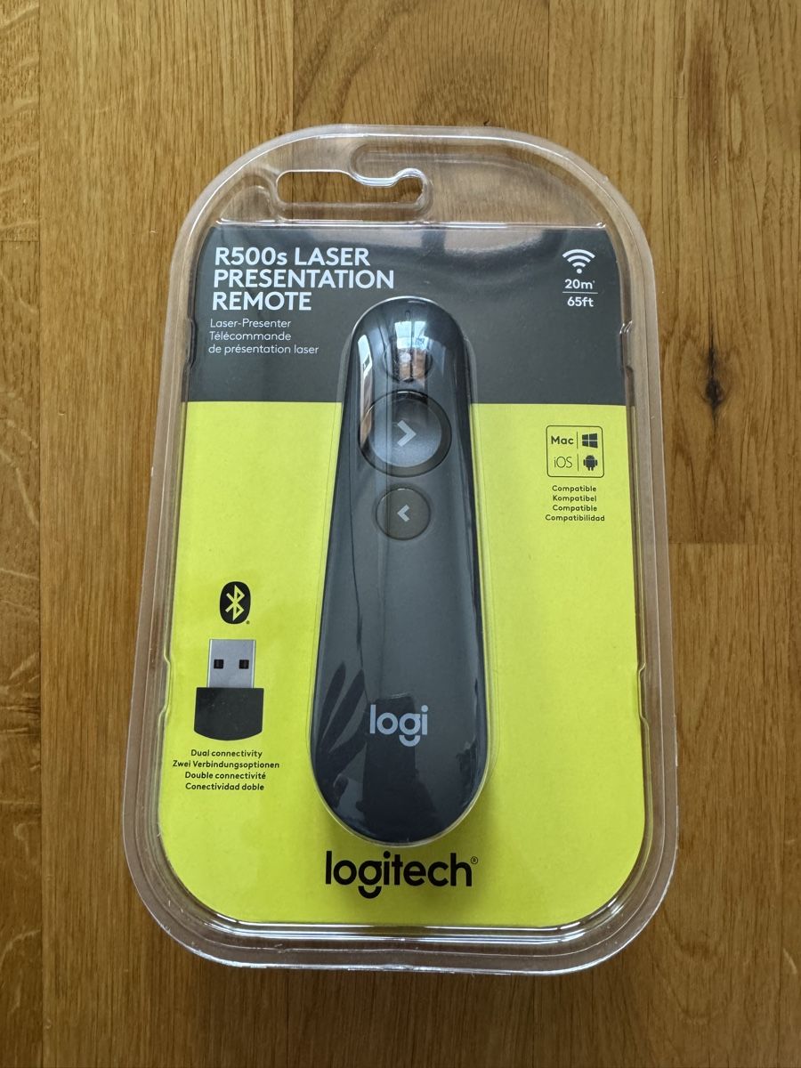 Télécommande de présentation laser Logitech R500s - NEUF! (Neuf avec ...