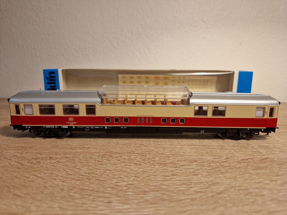 Märklin 4099 Panoramawagen 1.Kl DB H0 OVP NEU (Neu und originalverpackt ...