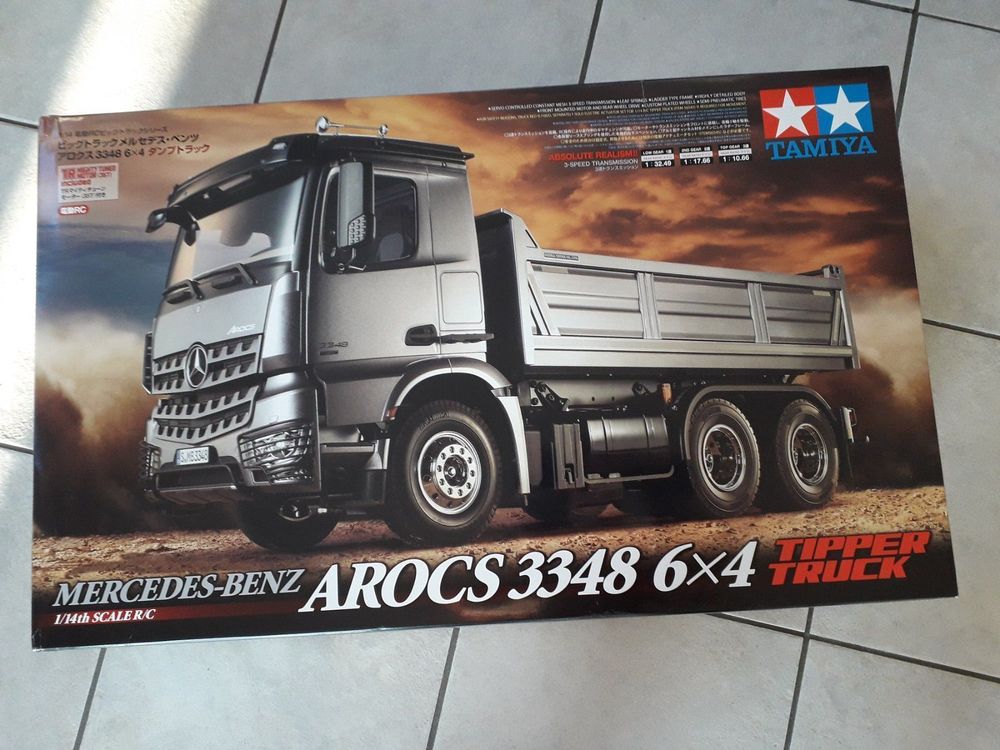 Tamiya 56357 - Kipper MB Arocs 3348 (Neu (gemäss Beschreibung)) in für ...