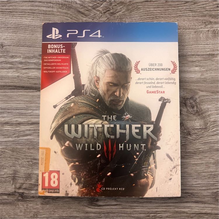The Witcher 3 Wild Hunt PS4 Game inkl Zubehör (Gebraucht) in Oberburg ...