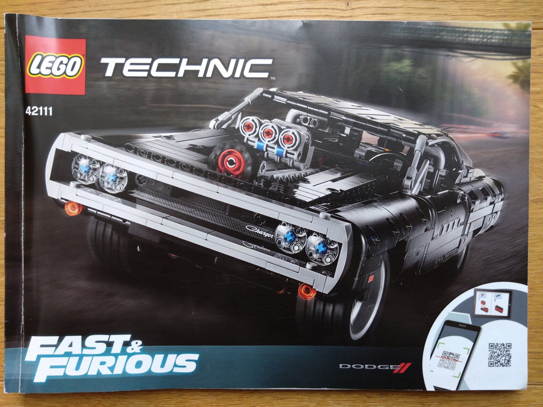 Lego Technic 42111 Dodge Charger/ wie Neu/ zerlegt+sortiert (Neu ...