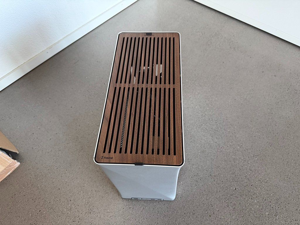 Fractal Design Era 2 ITX PC Case - Silver - New - Wooden Top (Neu ...