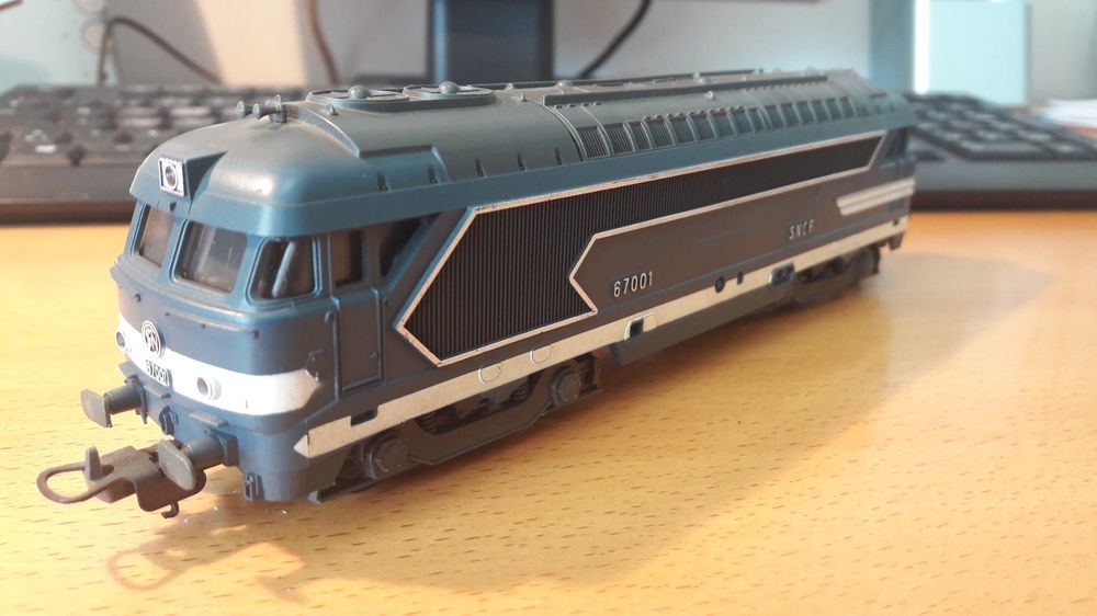 LIMA SNCF BB 67001, graublau, DC analog (Gebraucht) in Frick für CHF 53 ...
