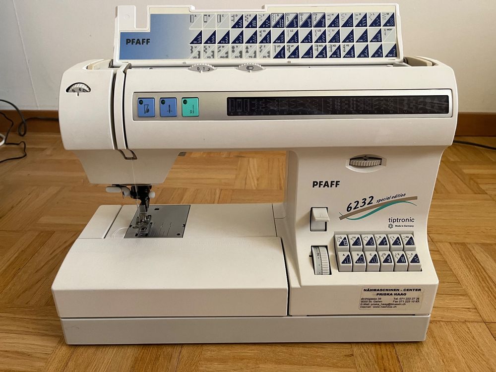 Pfaff Nähmaschine Tiptronic 6232 (Gebraucht) in Jona für CHF 250 – nur ...