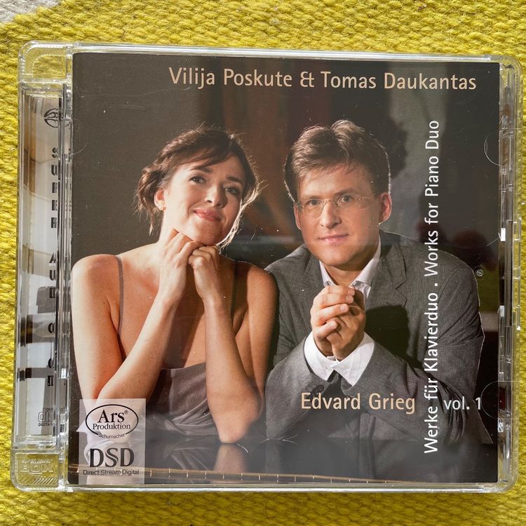 V.POSKUTE&T.DAUKANTAS-(HYBRID) EDWARD GRIEG VOL.1 (Gebraucht) in ...