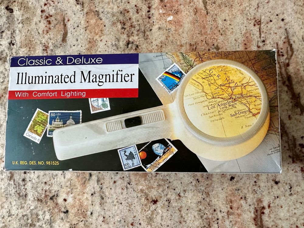 Illuminated Magnifier Classic & Deluxe (Neu und originalverpackt) in ...