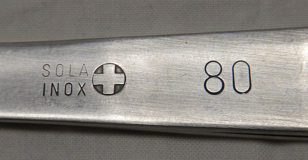SOLA INOX 1980 CH Armee Militär Besteck * Ordonanz Besteck | Kaufen auf ...