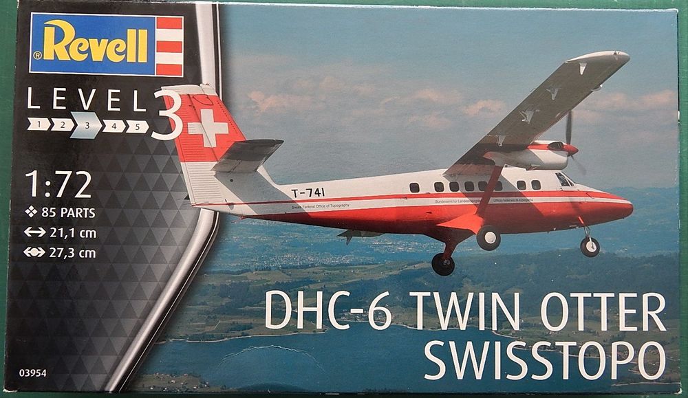 DHC-6 Twin Otter "Swisstopo" (Neu und originalverpackt) in Neuchâtel ...