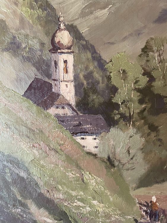 Original Ölgemälde Hans Maurus (1901-1942): Ramsau (Gebraucht) in ...