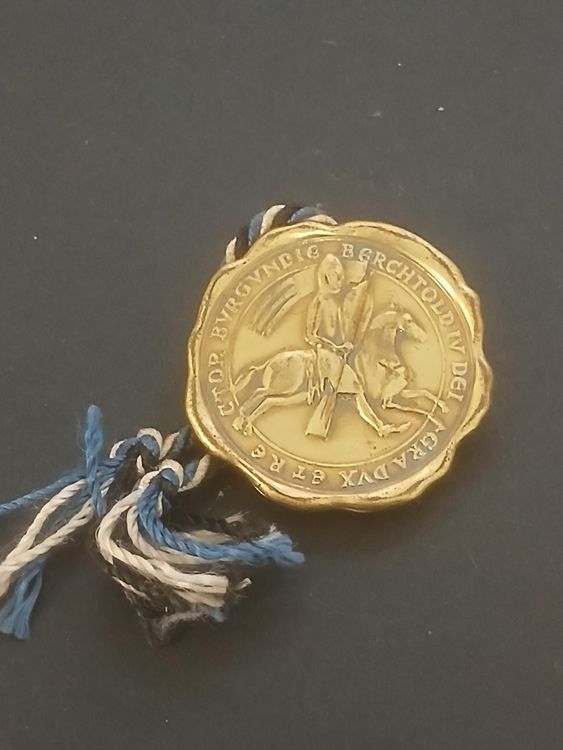Sceau commémoratif, Fribourg, 1157-1957, rare! (Gebraucht) in Belfaux ...